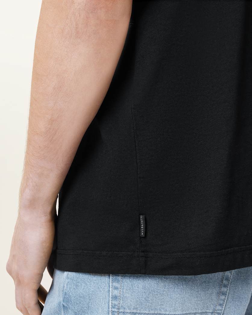 Sonny Short Sleeve T-Shirt Jet Black | ALLSAINTS US